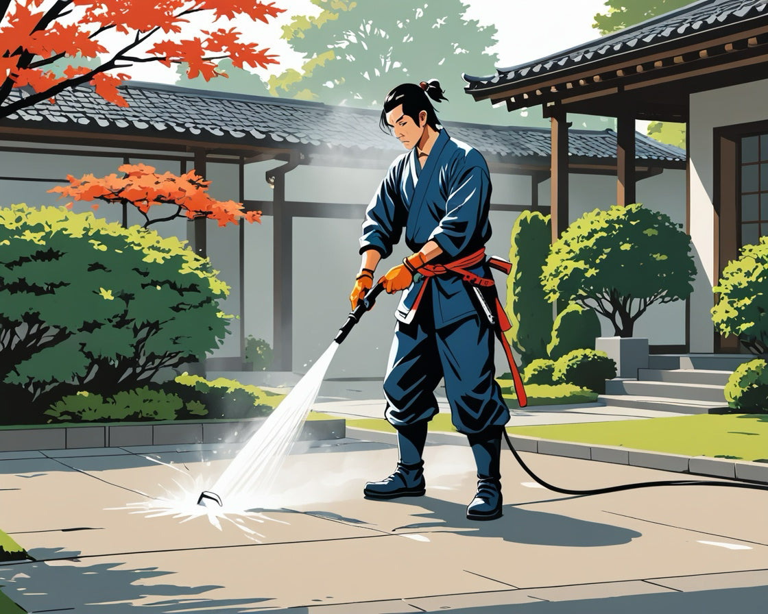 Pressure Washing - Samurai (Large Area) POS – Matiby